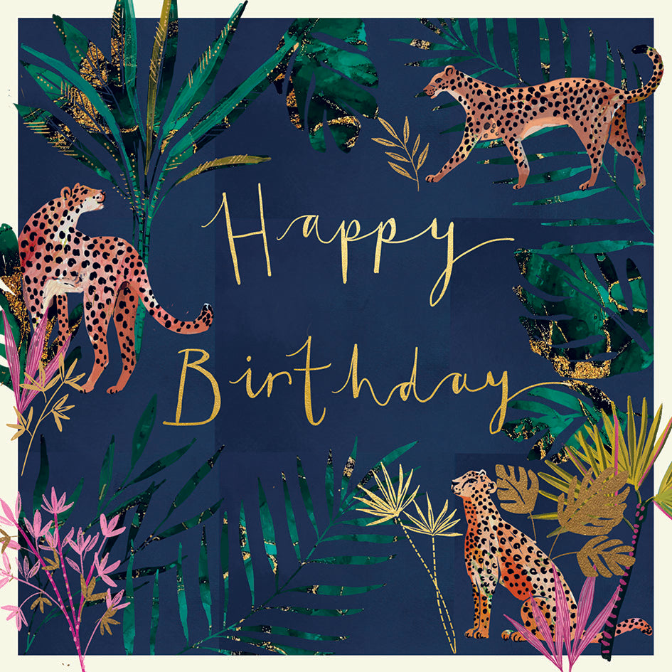 Mind Charity Birthday Leopard Card – Mind Online Store