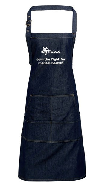 Mind Charity Denim Apron – Mind Online Store